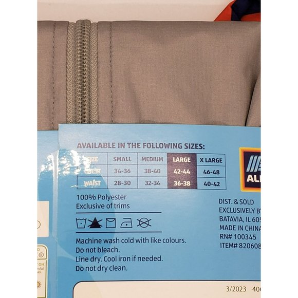 Aldi | Jackets & Coats | Aldi Gear Windbreaker 223 Light Gray Mens ...